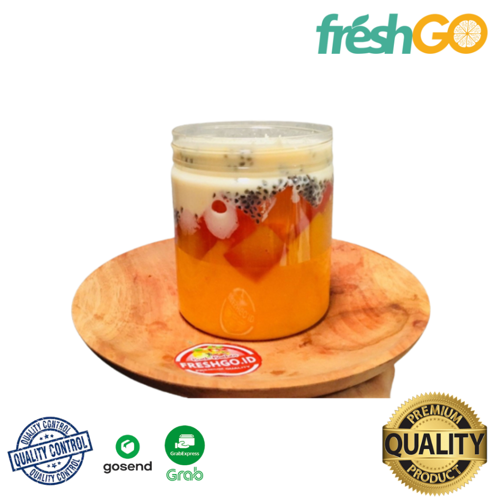 Jual Mango Milk Cheese Dessert Mangga 300ml - 600ml Fresh Go | Shopee ...
