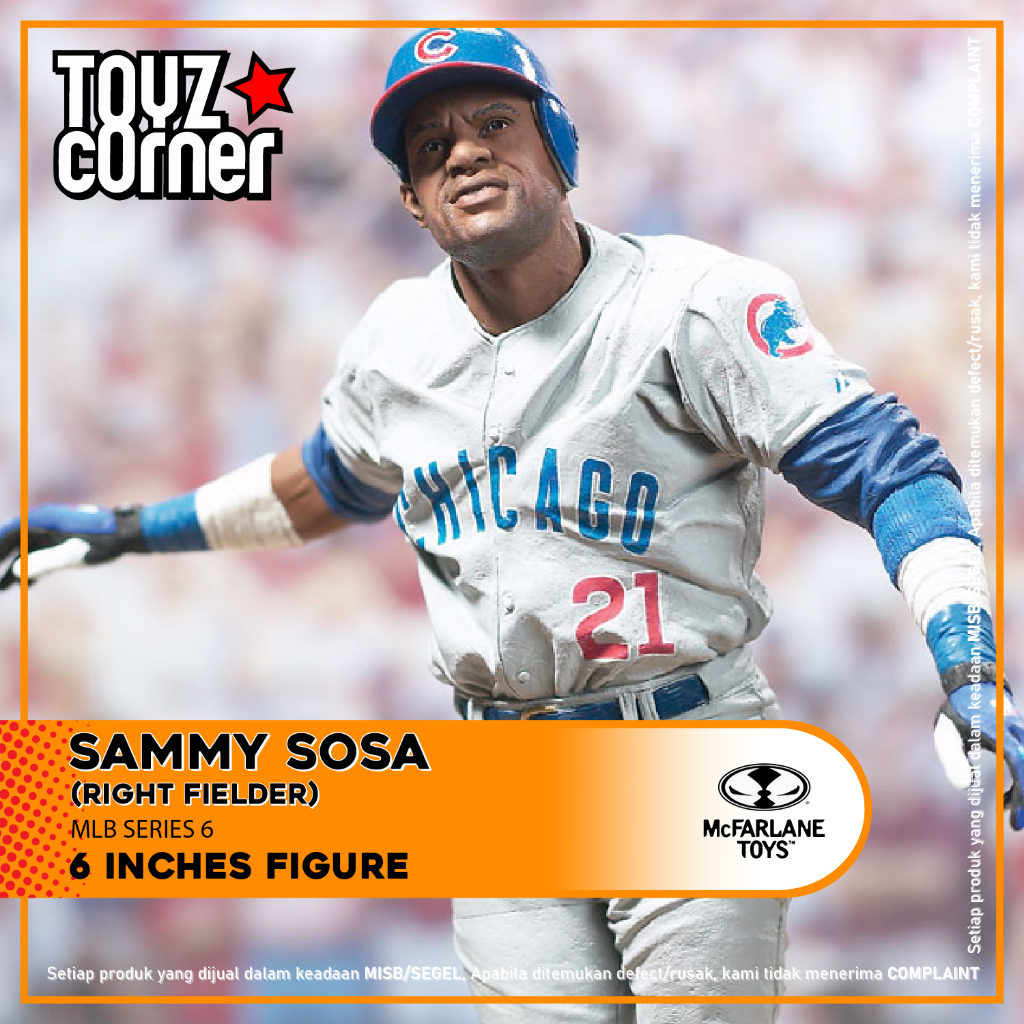 Jual Toyz Corner - Mcfarlane Toys 6 Inch Figure MLB Series 6 Sammy Sosa ...