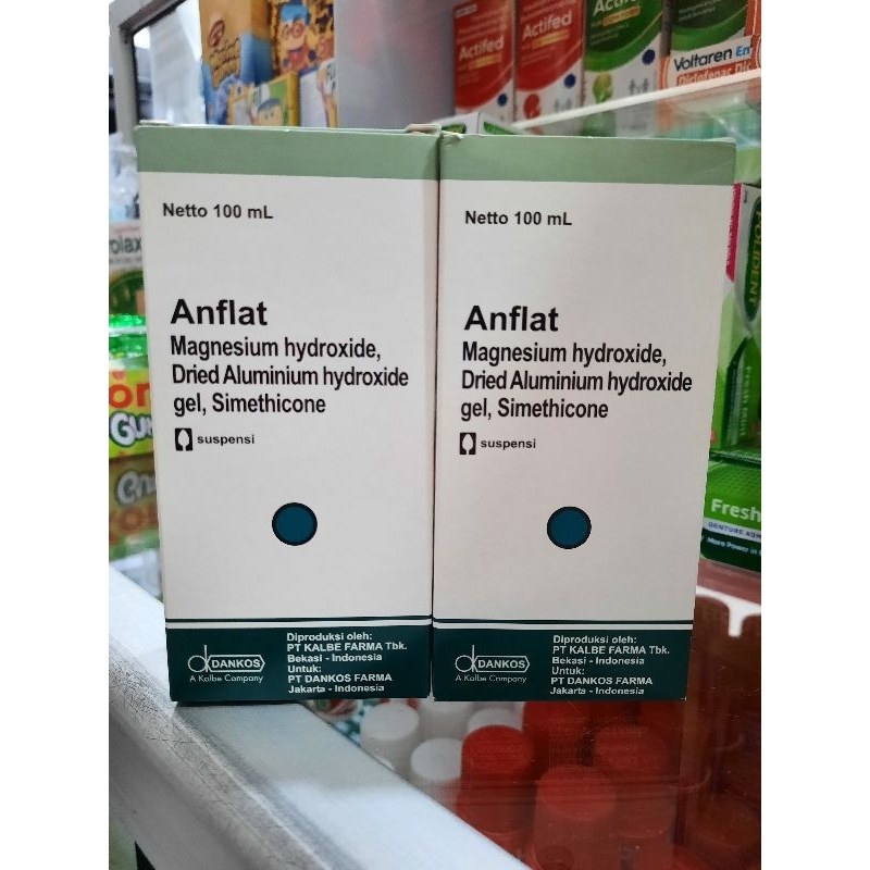 Jual Anflat sirup obat maag kembung asam lambung 100 ml | Shopee Indonesia