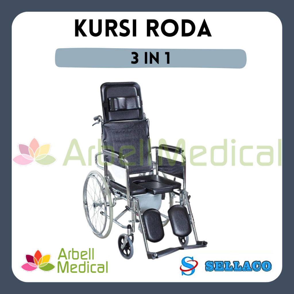 Jual Kursi Roda Bab 3 in 1 Sella | Shopee Indonesia