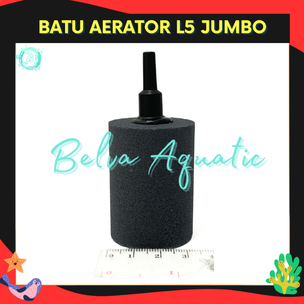 Jual Airstone L1 L2 L3 L5 Air Stone Tabung Silinder Batu Aerasi Aerator ...