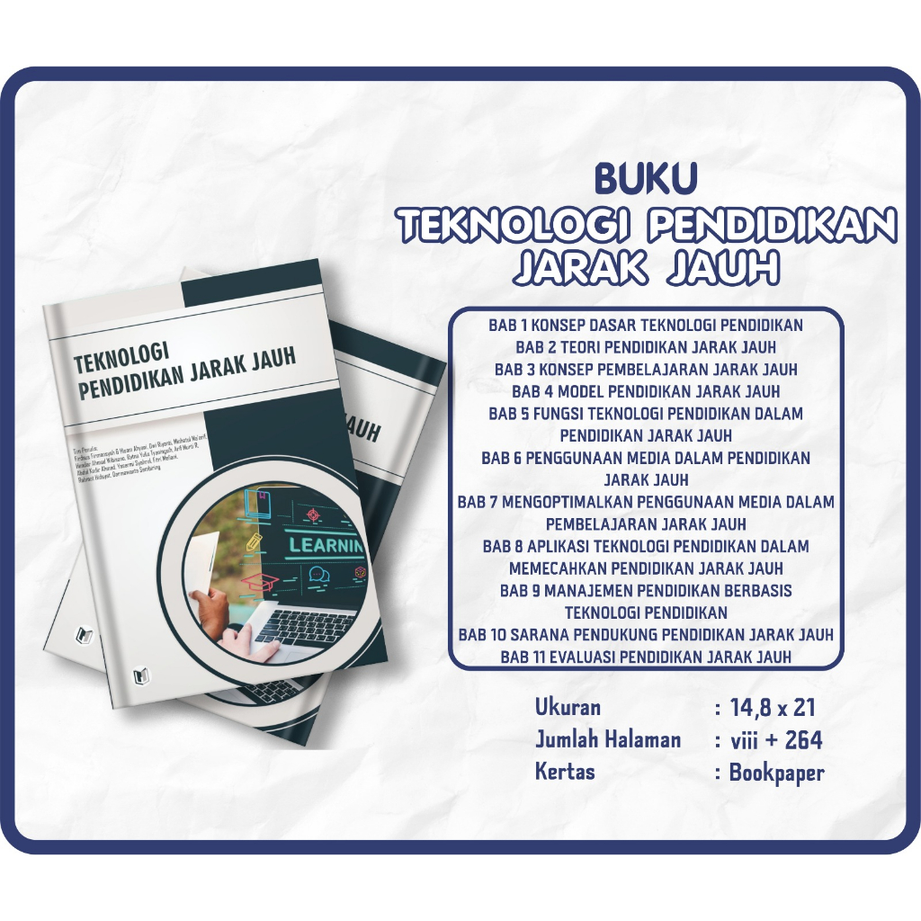 Jual BUKU TEKNOLOGI PENDIDIKAN JARAK JAUH | Shopee Indonesia