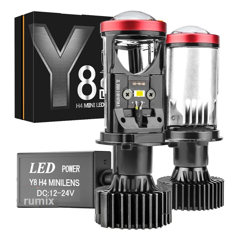 Jual Mini Projie Y6D Y7D Y8D Lampu LED Super Terang Y11 H4 50/80/120 ...