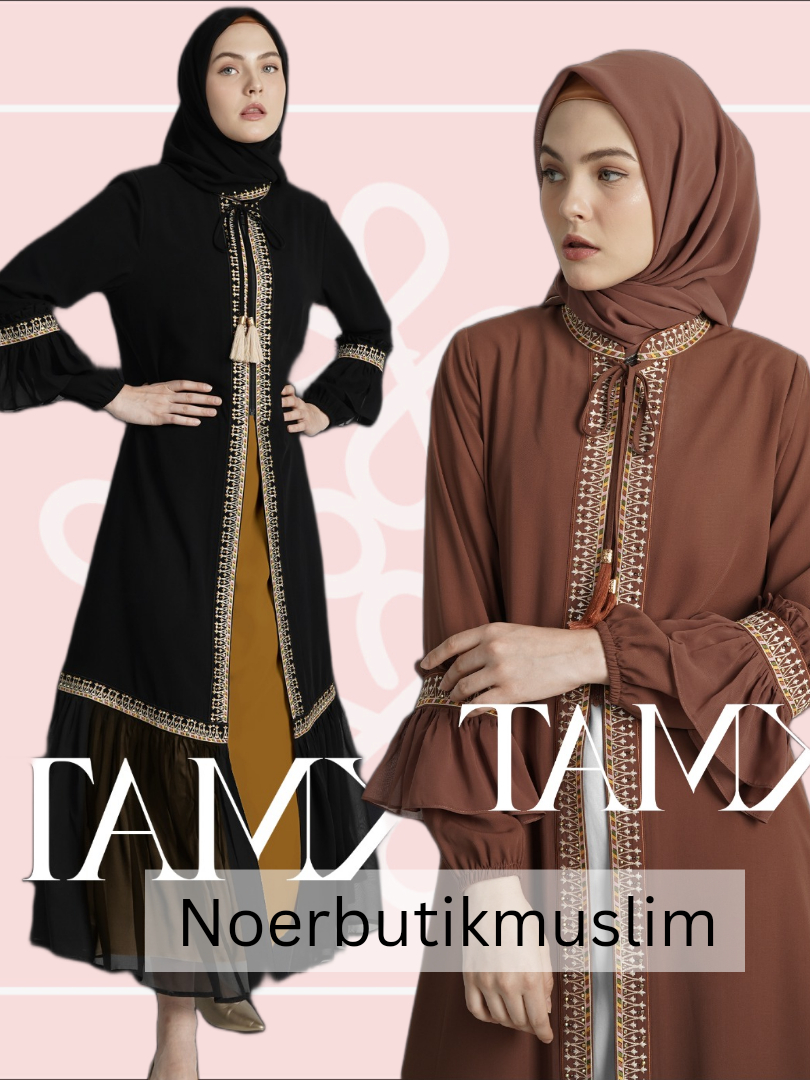 Jual Hikmat Fashion Original A9677-02 Abaya Hikmat noerbutikmuslim ...