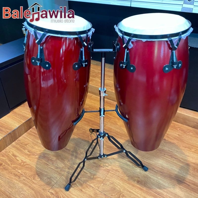 Jual Double Bongo Besar Jumbo Red Alat Musik Tradisional Lengkap ...