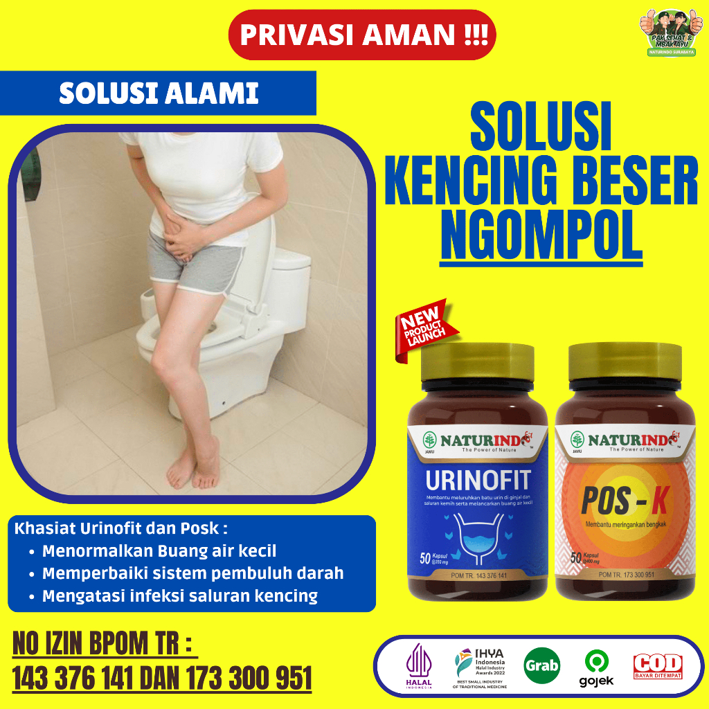 Jual Obat Infeksi Saluran Kencing Kemih Pria Wanita Obat Anyang Anyangen Kencing Beser Nanah ...