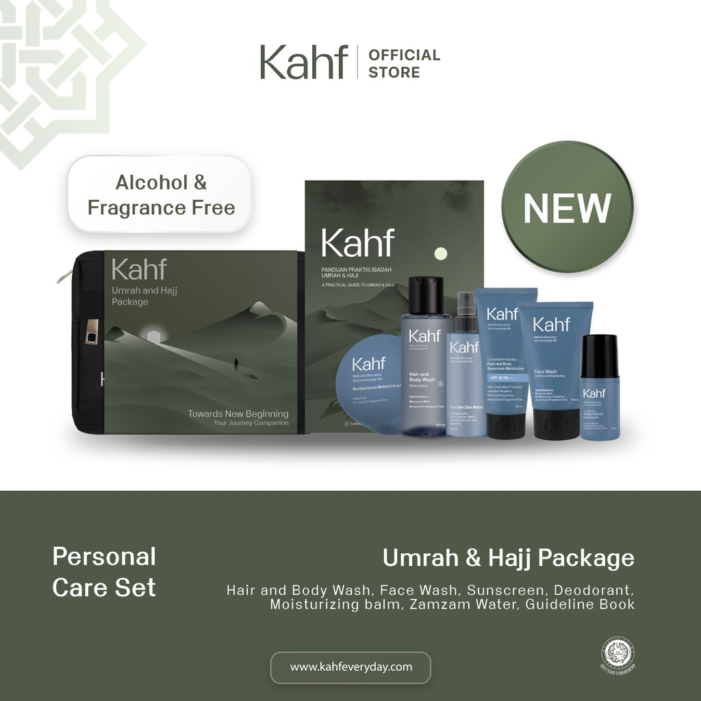 Jual KAHF Umrah And Hajj Package Indonesia / Paket Skincare Haji ...