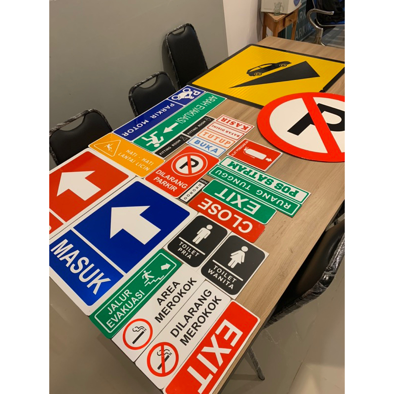 Jual CUSTOM SIGN PAPAN SIGN / NAVIGASI MOBILITAS SUKA SUKA SESUAI ...