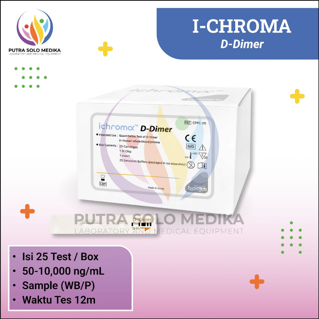 Jual ICRHOMA D-Dimer Isi 25 Test | Shopee Indonesia