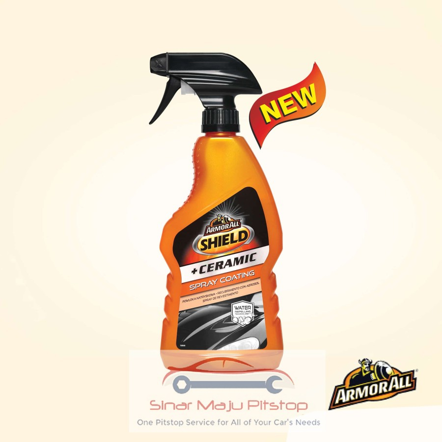 Jual Armor All SHIELD + CERAMIC SPRAY COATING 500 ml - Cairan Spray Wax ...