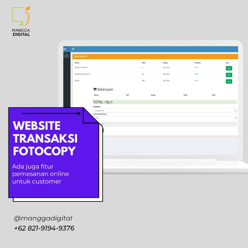 Jual PAKET HEMAT Source Code Aplikasi Web PHP Cocok Untuk Skripsi ...