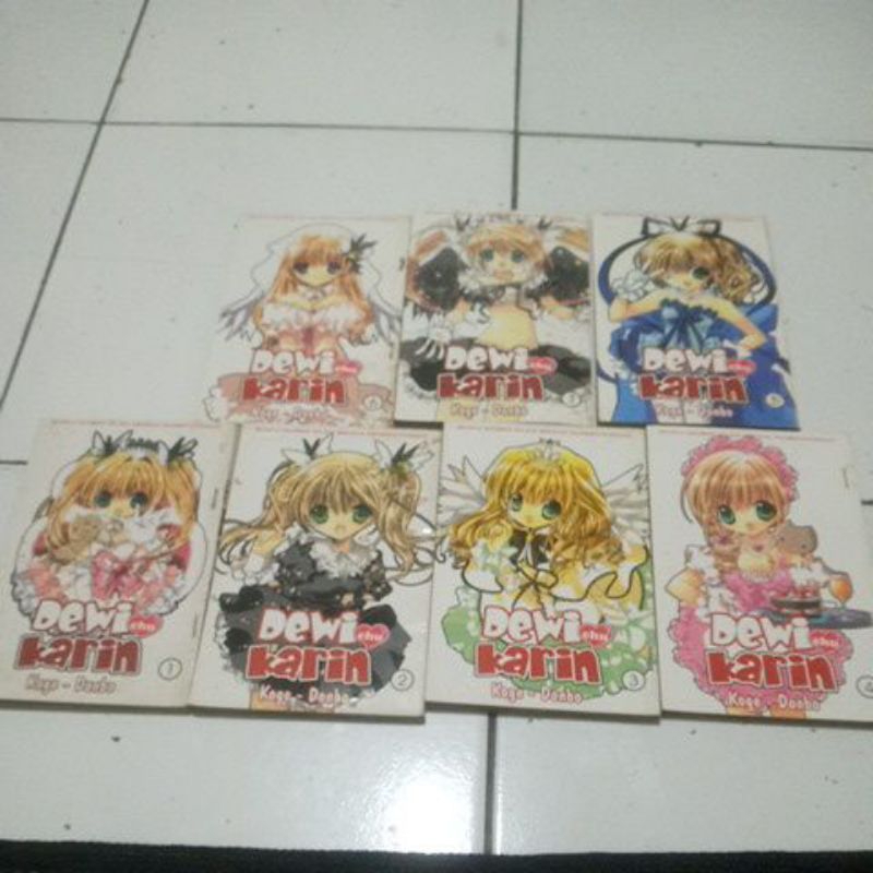 Jual BUKU KOMIK DEWI KARIN KOGE DONBO 1-7 LENGKAP TAMAT | Shopee Indonesia