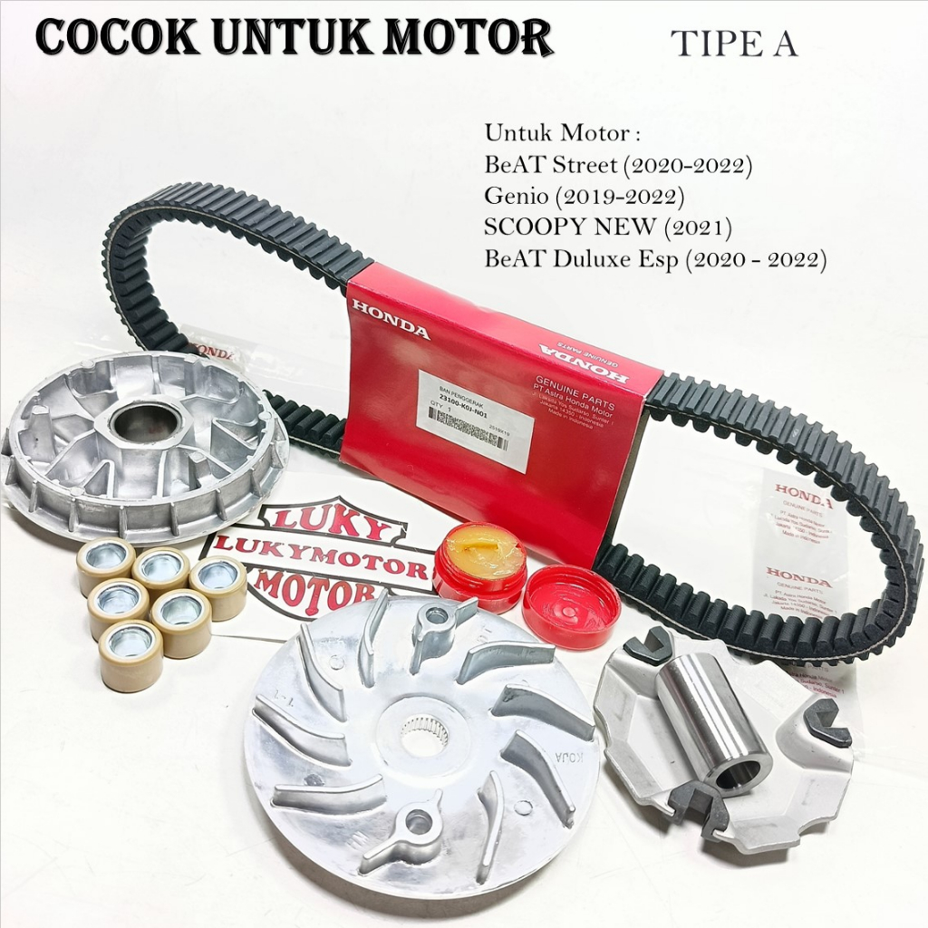Jual PAKET VANBELT SET RUMAH ROLLER KIPAS ROLLER KOJ HONDA GENIO SCOOPY ... Jual PAKET VANBELT SET RUMAH ROLLER KIPAS ROLLER KOJ HONDA GENIO SCOOPY ...