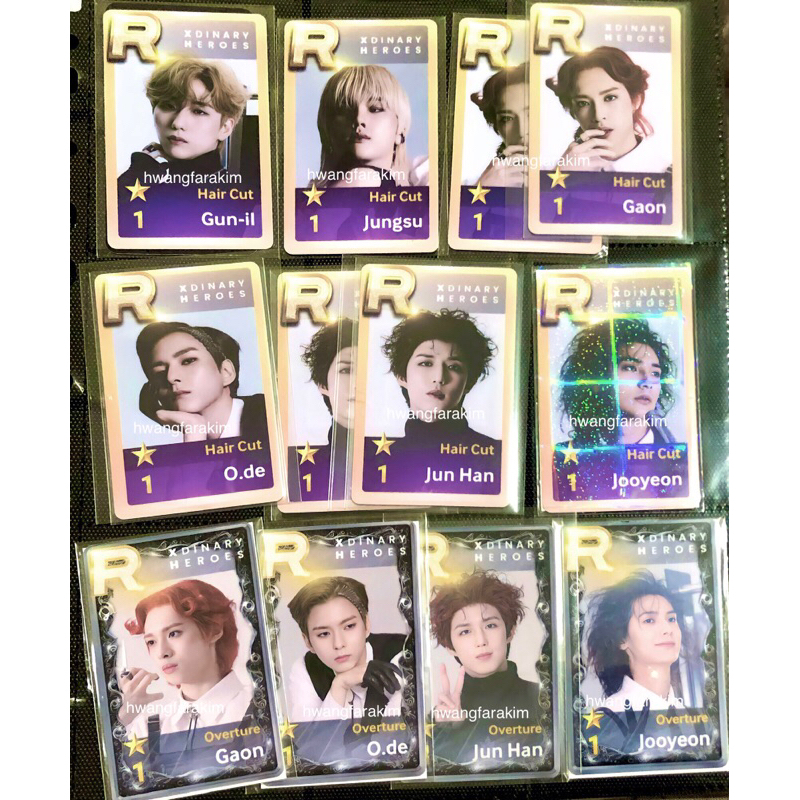 Jual XDINARY HEROES SUPER STAR JYP SS CARD GOLD BLACK PHOTOCARD GUNIL ...