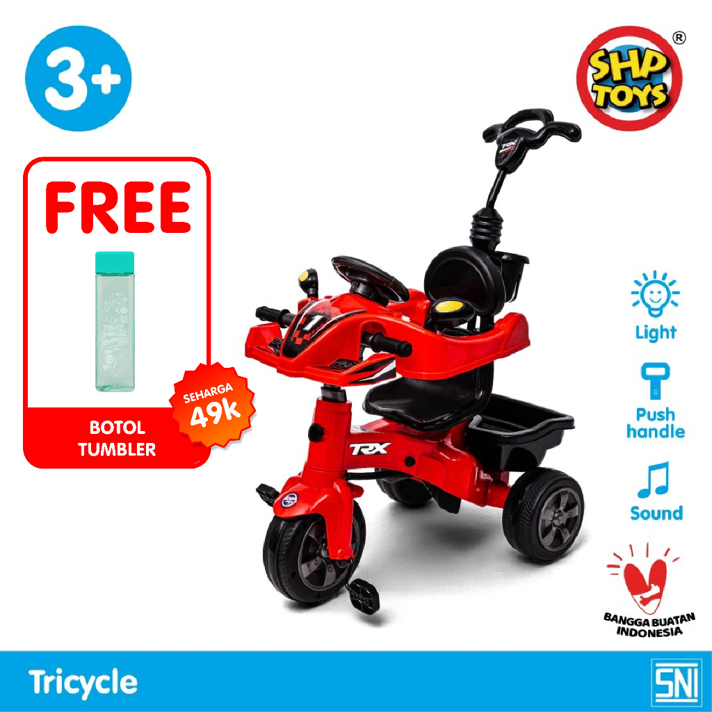 Jual SHP 575 TRX SHP Toys Ride On Toys Mainan Roda Tiga Stroller Design ...
