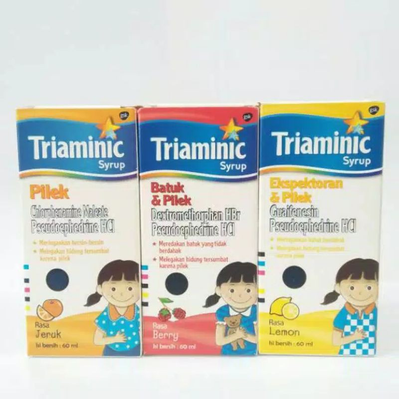 Jual TRIAMINIC SYR 60ML | Shopee Indonesia