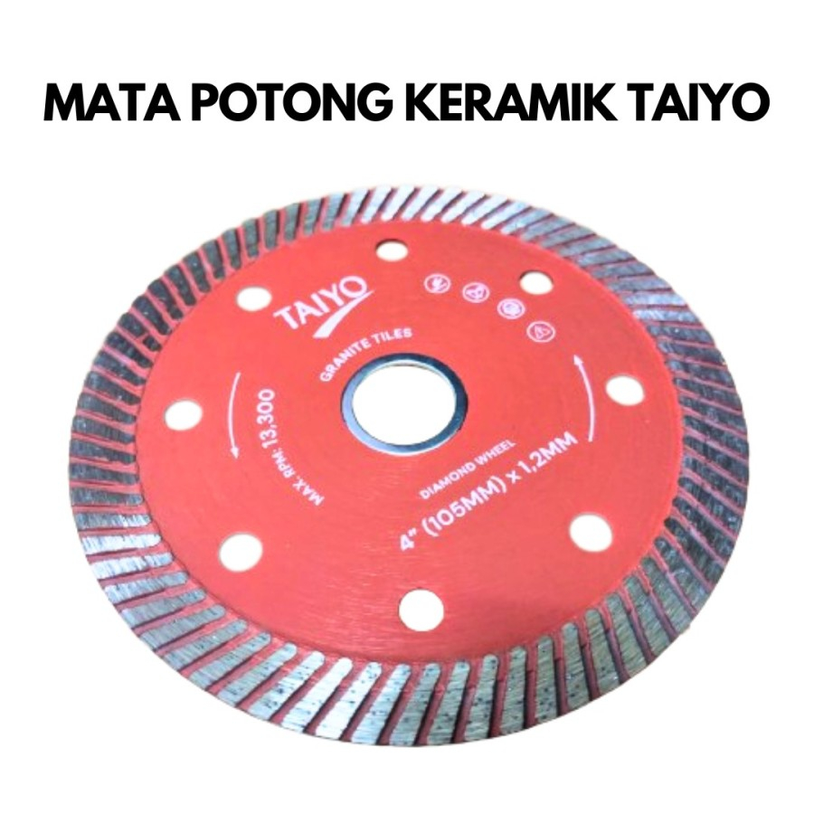 Jual Mata Pisau Potong Keramik Granite TURBO Diamond Wheel 4 Inch ... Jual Mata Pisau Potong Keramik Granite TURBO Diamond Wheel 4 Inch ...