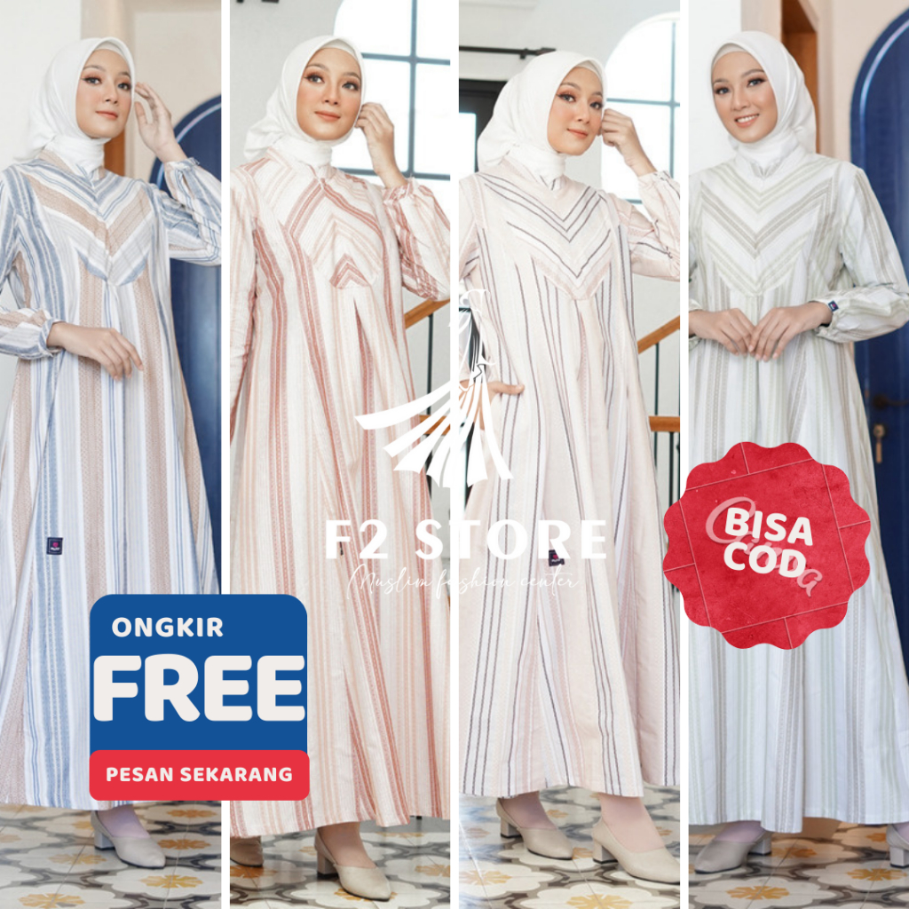 Jual FASHION MUSLIM DRESS MUSLIM GAMIS MUTIF ANIZA SERIES ALOE OLIVE ...