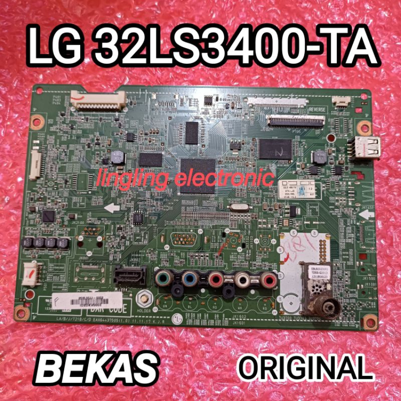 Jual MAINBOARD TV LG 32LS3400-TA MB TV LG LED 32LS3400-TA ORIGINAL ...