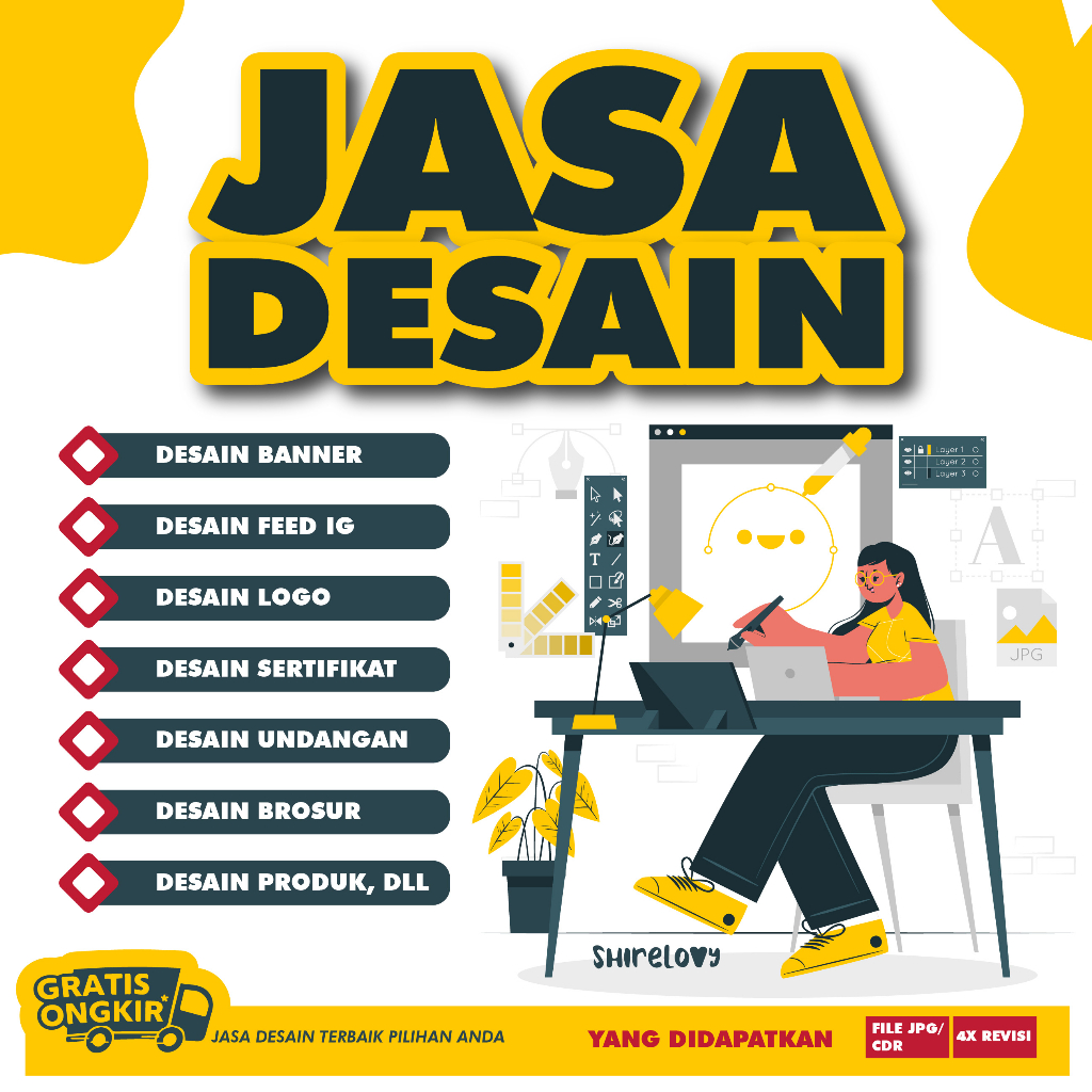 Jual JASA DESAIN GRAFIS, FEED IG, DESAIN LOGO, BANNER, SPANDUK ...