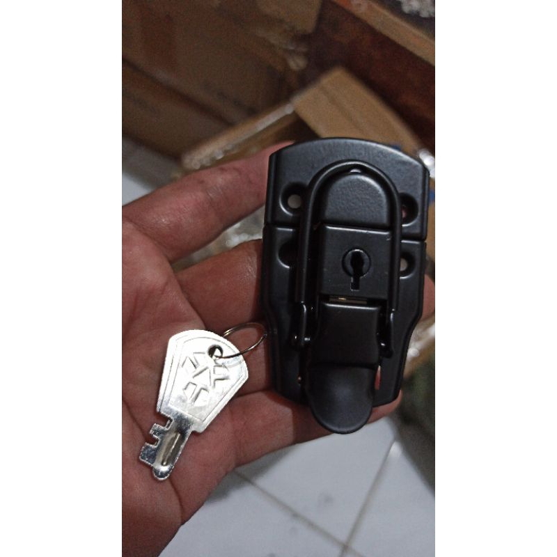 Jual Kunci koper box hard case impor warna hitam V2 - 1pcs | Shopee ...