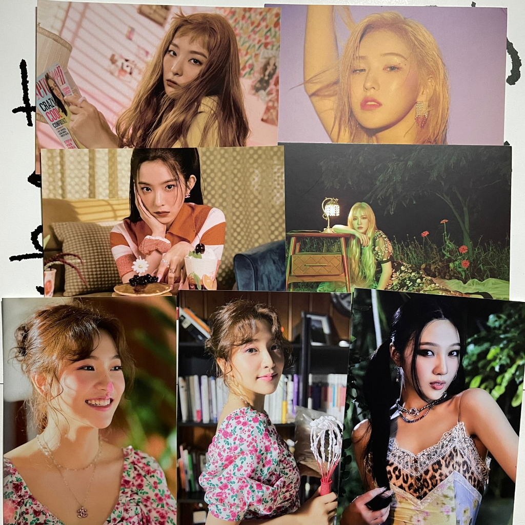 Jual [READY STOCK BACA DESC] IRENE WENDY JOY YERI POSTCARD | Shopee ...