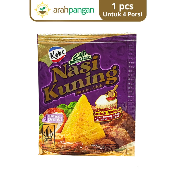 Jual Bumbu NASI KUNING INSTANT Kobe SATUAN | Shopee Indonesia