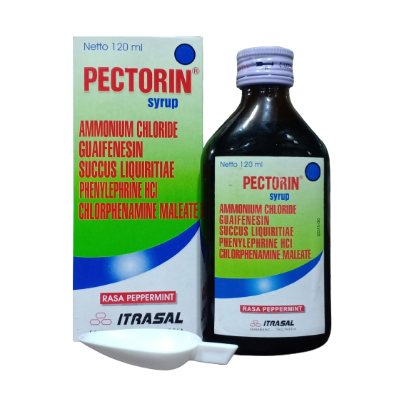 Jual PECTORIN Sirup Obat Batuk 120mL | Shopee Indonesia
