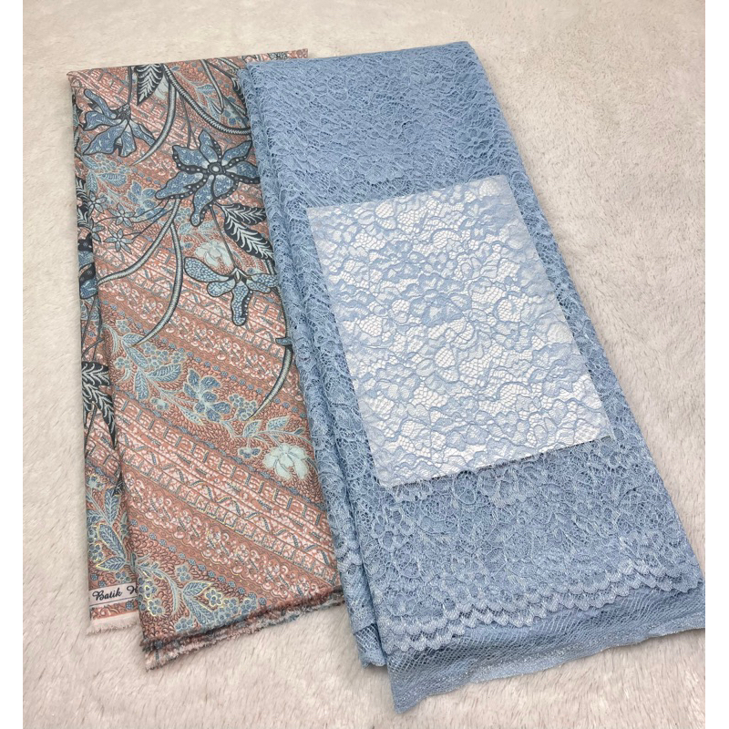 Jual Set/Paket Kain Bridesmaid Brokat Cord & Batik Semi Sutra | Shopee ...