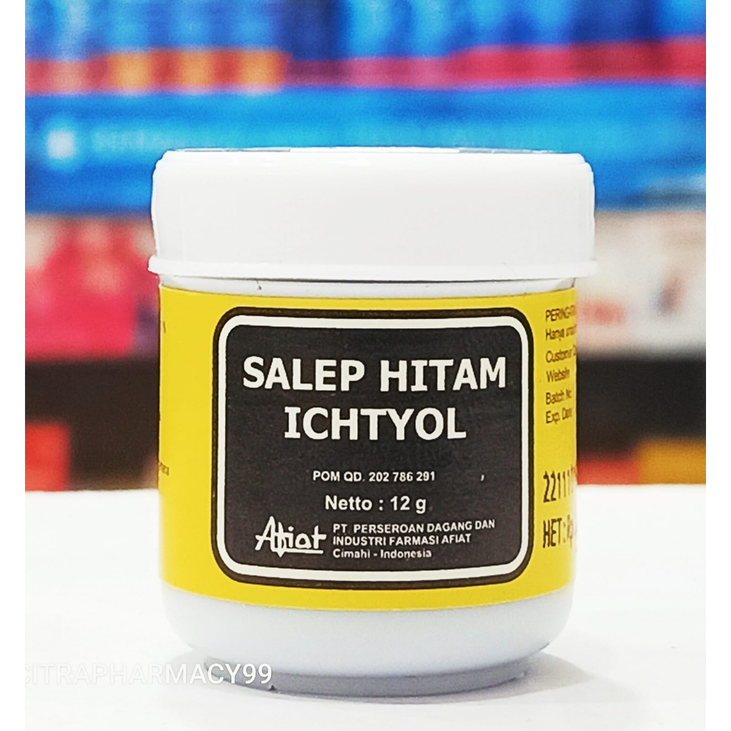 Jual Salep Hitam 𝐈𝐜𝐡𝐭𝐲𝐨𝐥 𝐌𝐞𝐫𝐤 𝐀𝐟𝐢𝐚𝐭 12GR - Salep Bisul | Shopee Indonesia