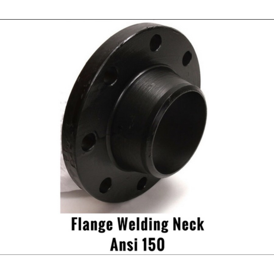 Jual 4” Flange Welding neck / WN Ansi 150 4 inch sch 40 CS Weld Neck ...