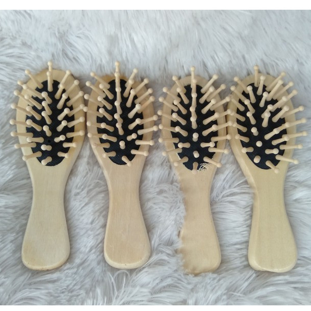 Jual Souvenir Sisir Kayu Mini Wooden Comb Sisir Rambut Therapy Souvenir ...
