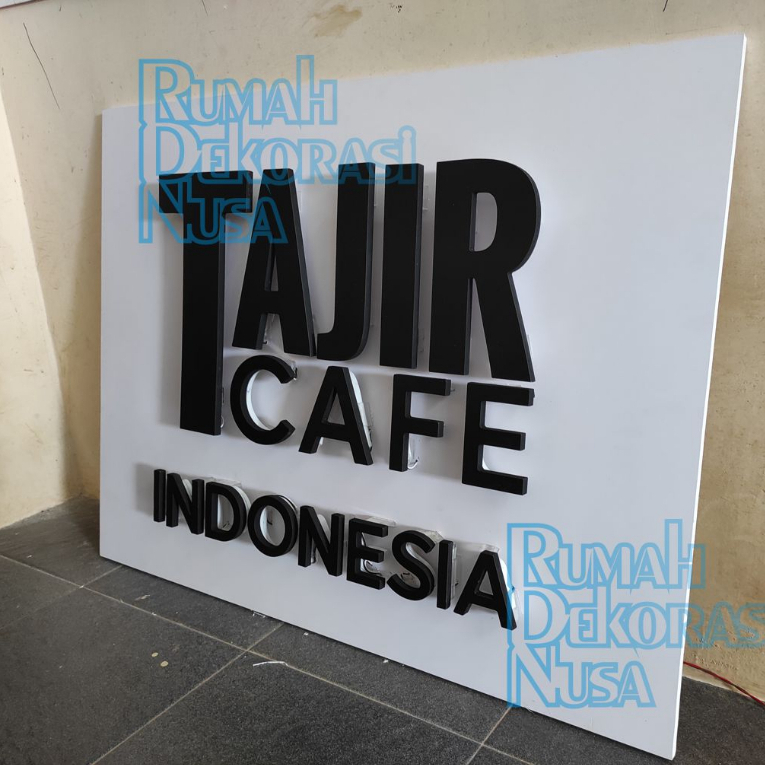 Jual HURUF TIMBUL / PAPAN NAMA / LABEL NAMA | Shopee Indonesia