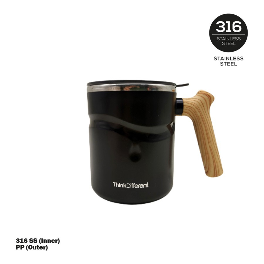 Jual Orinoco Gelas Mug Coffe Stainless Gagang Motif Kayu XW-200 Vacuum ...