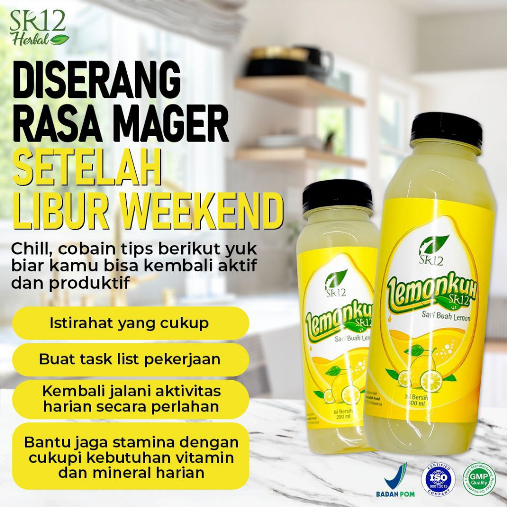 Jual LEMONKUH SR12/ 99,9% SARI LEMON ALAMI / LEMONKU MINUMAN SARI LEMON ...