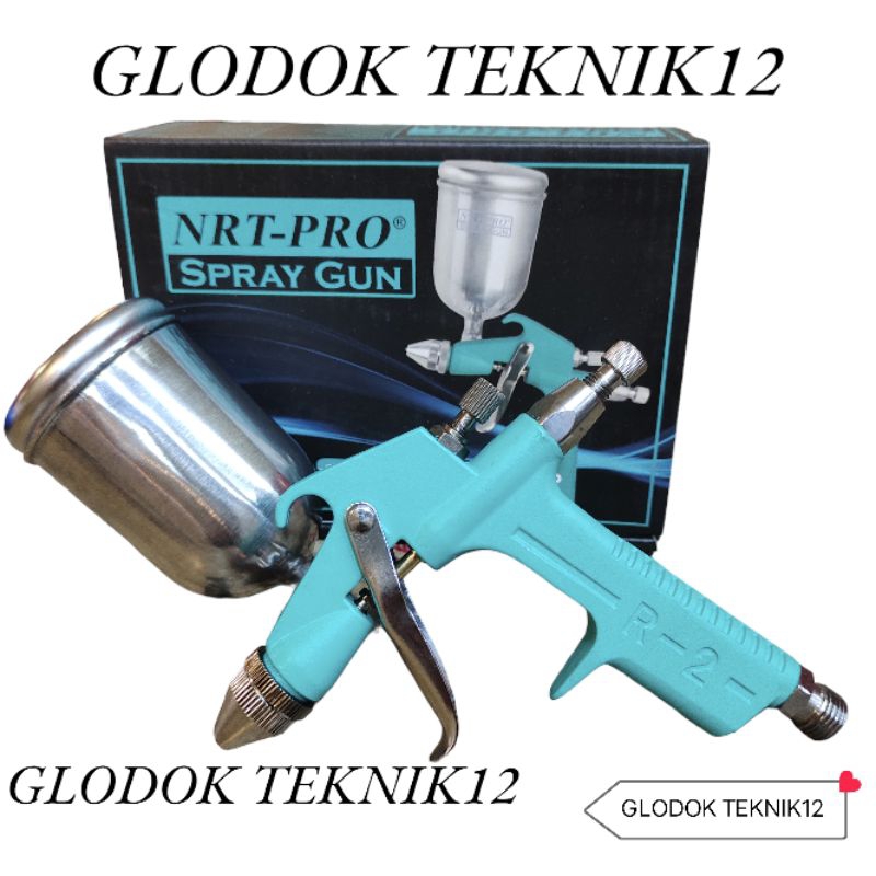 Jual NRT PRO R2 SPRAY GUN TABUNG ATAS NRT PRO R2 / SPRAY GUN MINI NRT ...