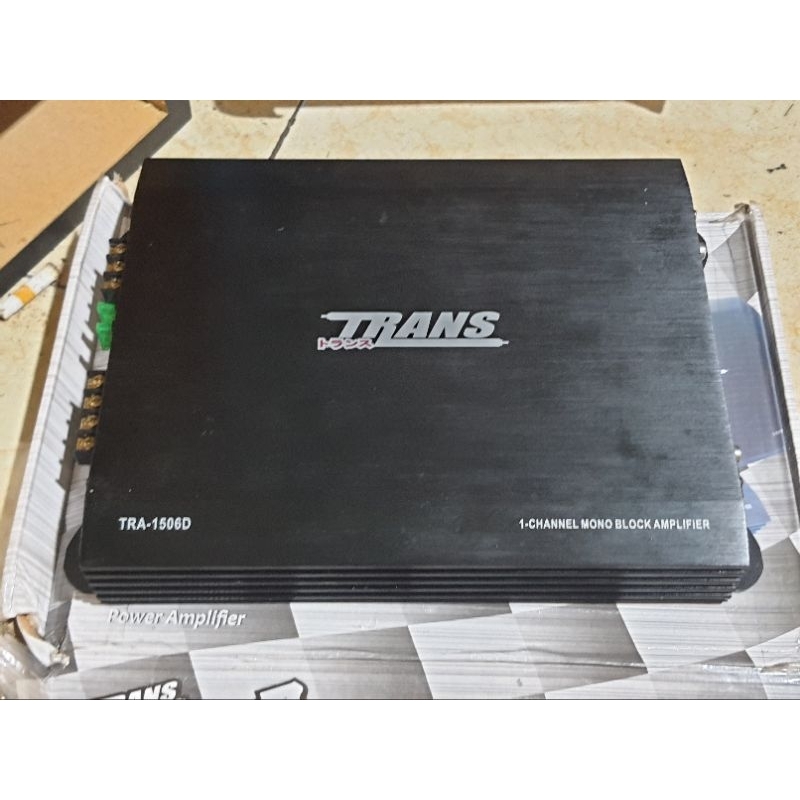 Jual power amplifier mobil monoblock class D TRANS TRA1506 | Shopee ...