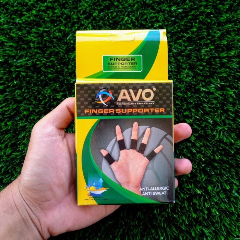 Jual Finger Support Avo / Pelindung Jari Tangan Avo Isi 10pcs | Shopee Indonesia