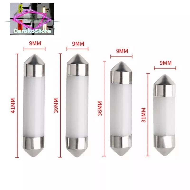 Jual Lampu Plafon Mobil Led Kabin Festoon bagasi | Shopee Indonesia