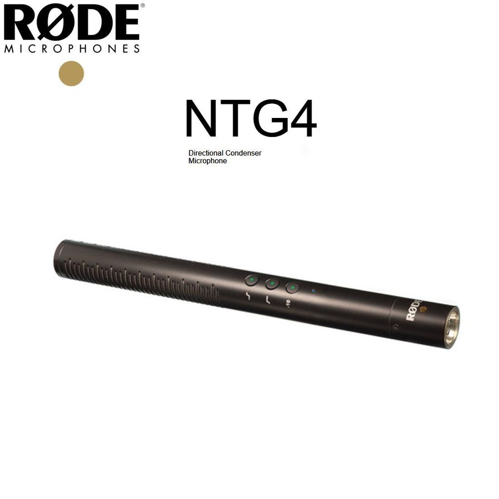 Jual Rode NTG-4 / NTG 4 / NTG4 Shotgun Condenser Microphone | Shopee ...