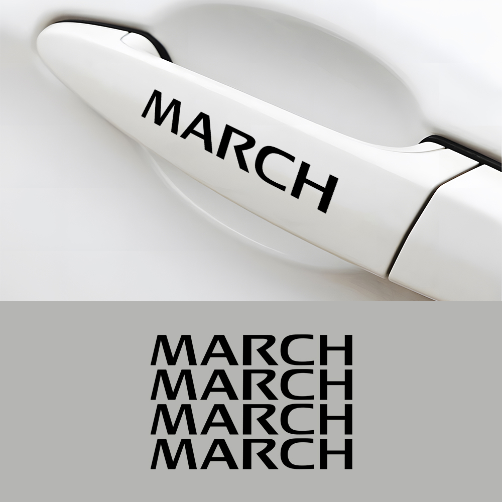 Jual Stiker Handle Pintu Mobil Nissan March - Car Decal Sticker ...