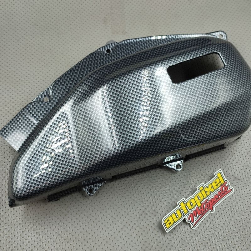 Jual Cover carbon filter vario 125 150 hitam | Shopee Indonesia