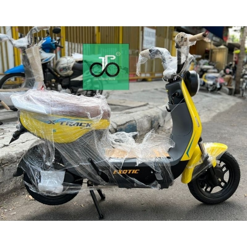 Jual Sepeda Listrik Exotic X-Track TERBARU (XTRACK) | Shopee Indonesia