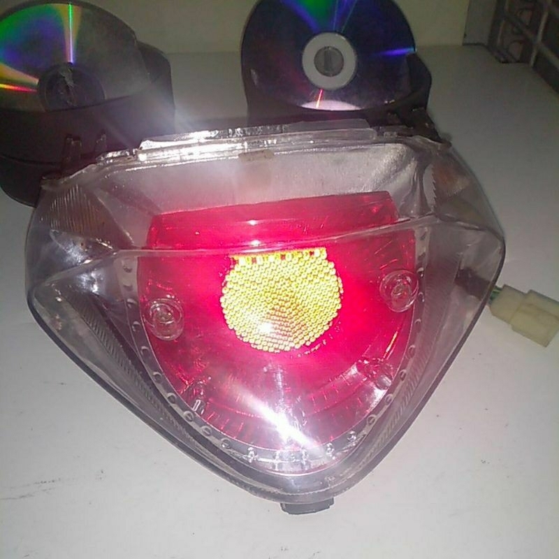 Jual LAMPU STOP BELAKANG STOP LAMP Assy MOTOR BEBEK VIAR STAR MX MODEL ...