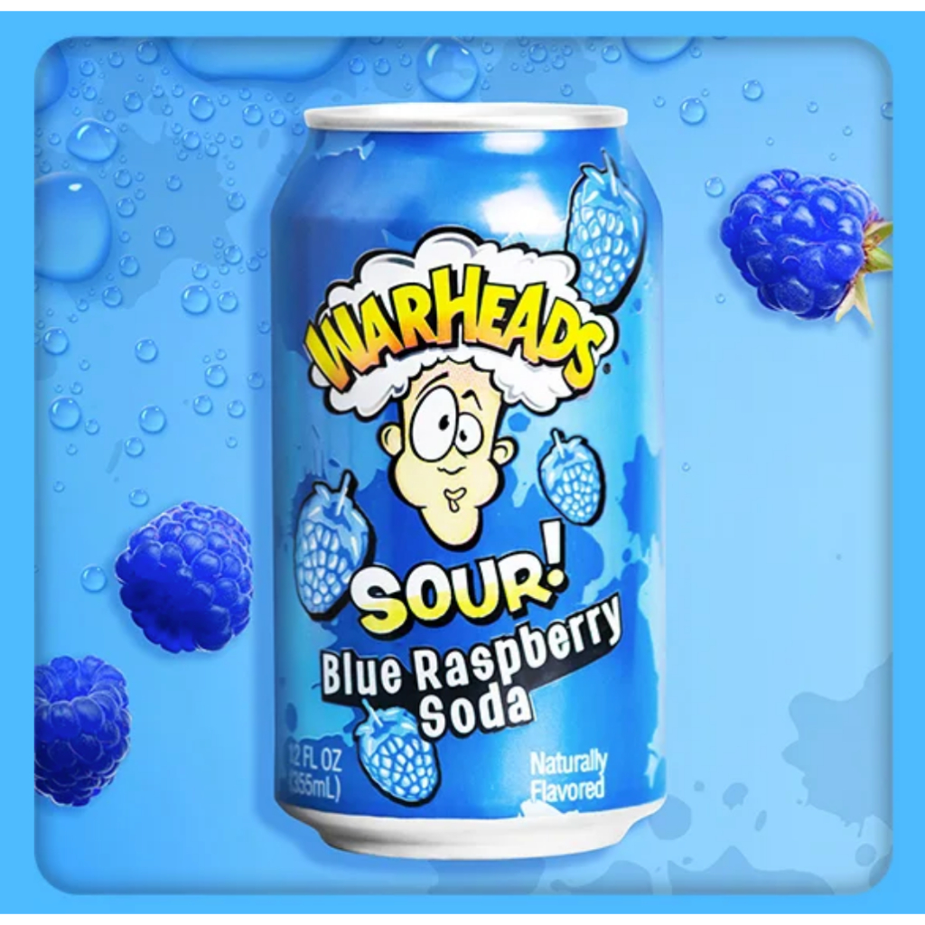 Jual WARHEADS SOUR SODA 355 ML | WARHEAD FLAVORED SOFT DRINK | PRODUCT ...