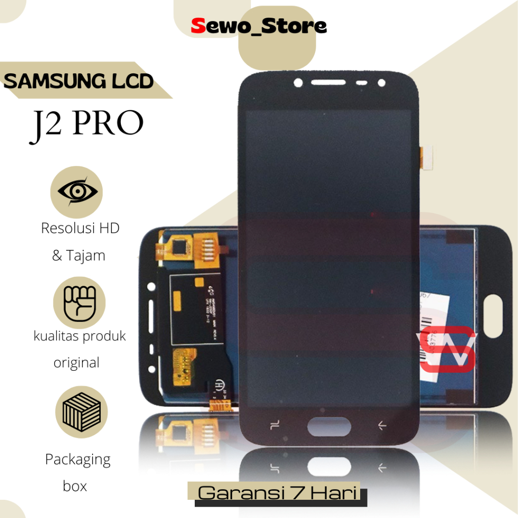 Jual LCD SAMSUNG J2 PRO / TOUCHSCREEN SAMSUNG J2 PRO / J250 ORIGINAL ...