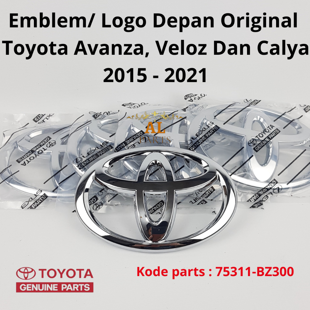 Jual Emblem Logo Depan Original Toyota Avanza, Veloz dan Calya 2015 ...