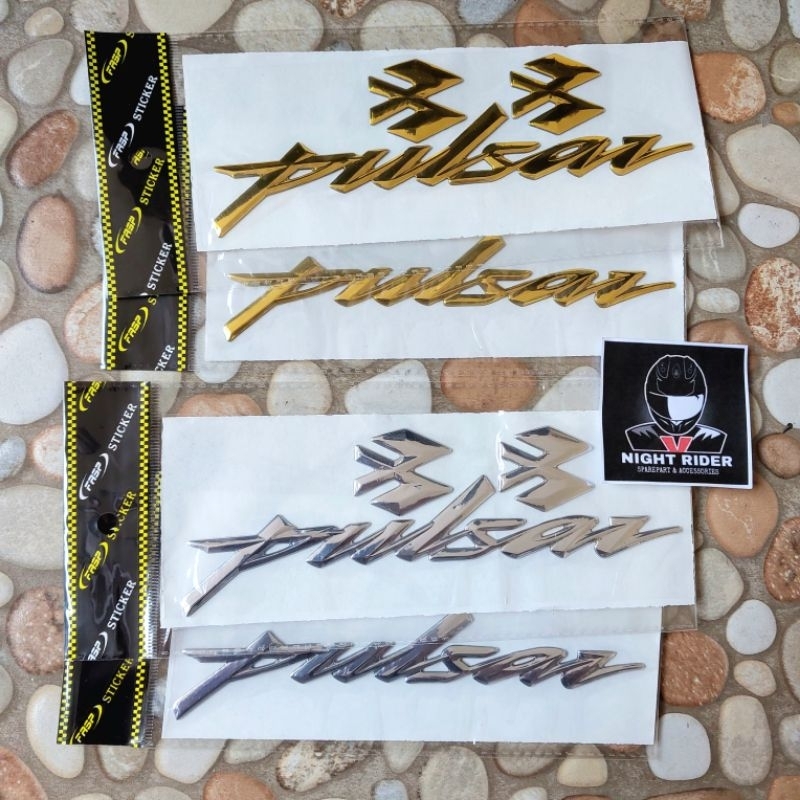 Jual STICKER EMBLEM TANGKI LOGO BAJAJ PULSAR | Shopee Indonesia