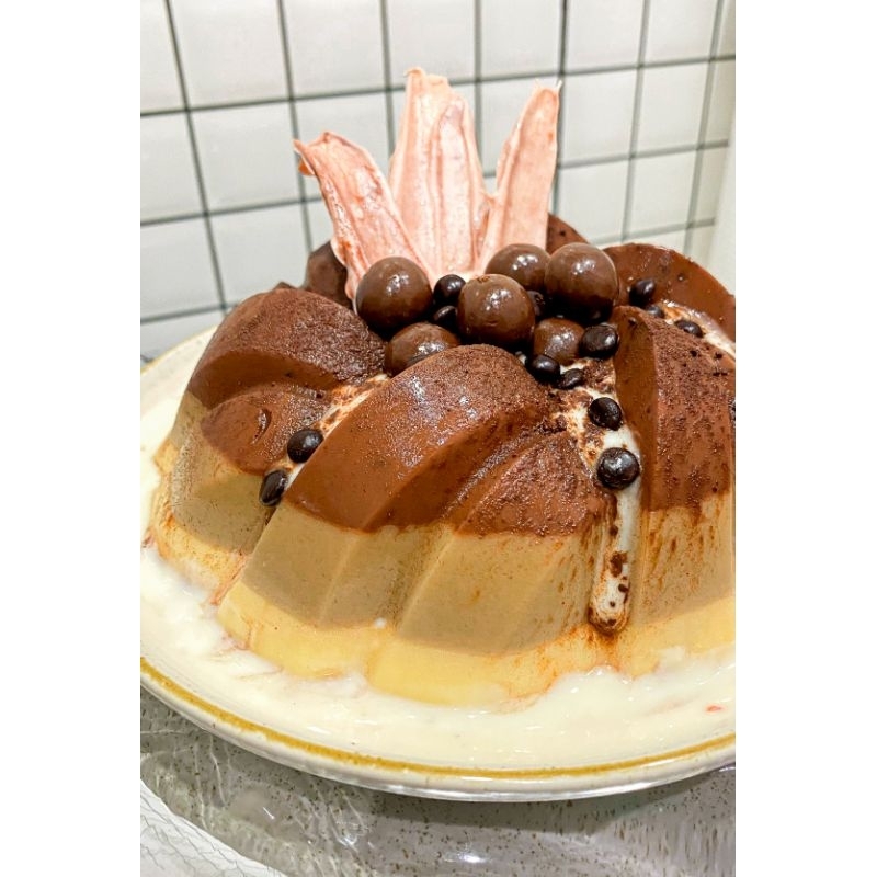 Jual Pudding Moist Kopi Cokelat Vanilla - Ukuran Medium by Fay Cookie ...