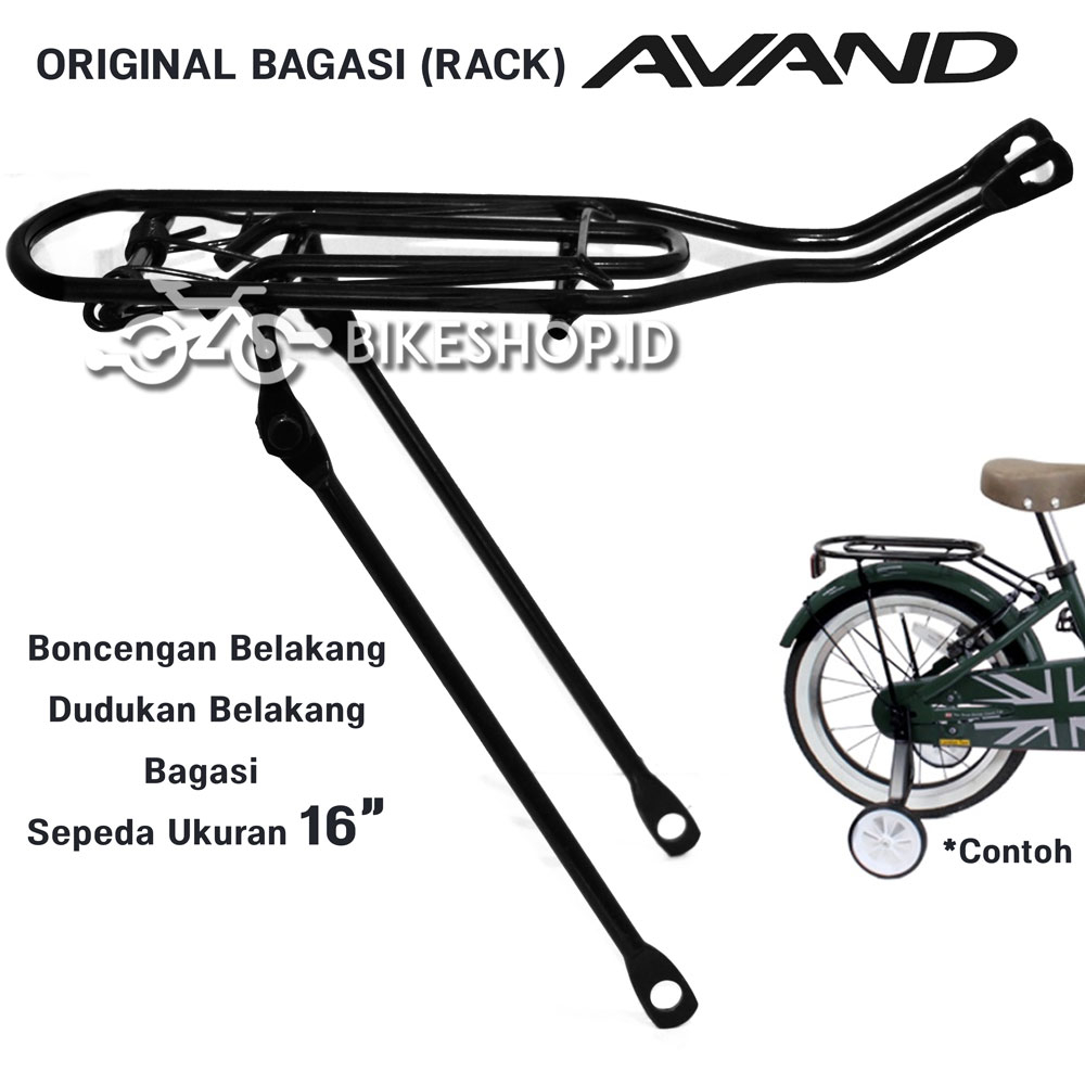Jual Bagasi Jok Belakang Boncengan AVAND Rack Sepeda CTB / Mini / BMX ...